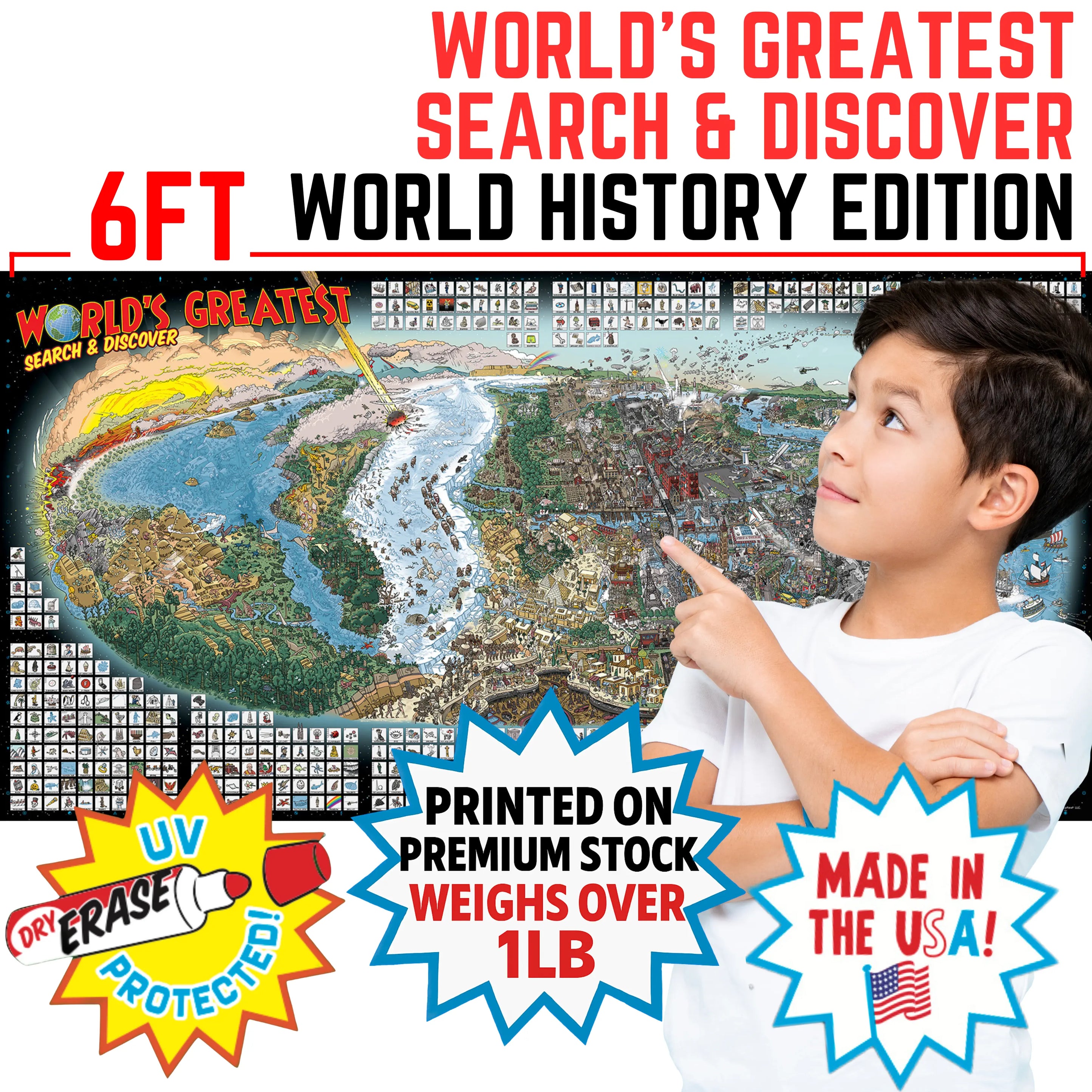 World's Greatest Search & Discover - World History Edition - WGSAD®